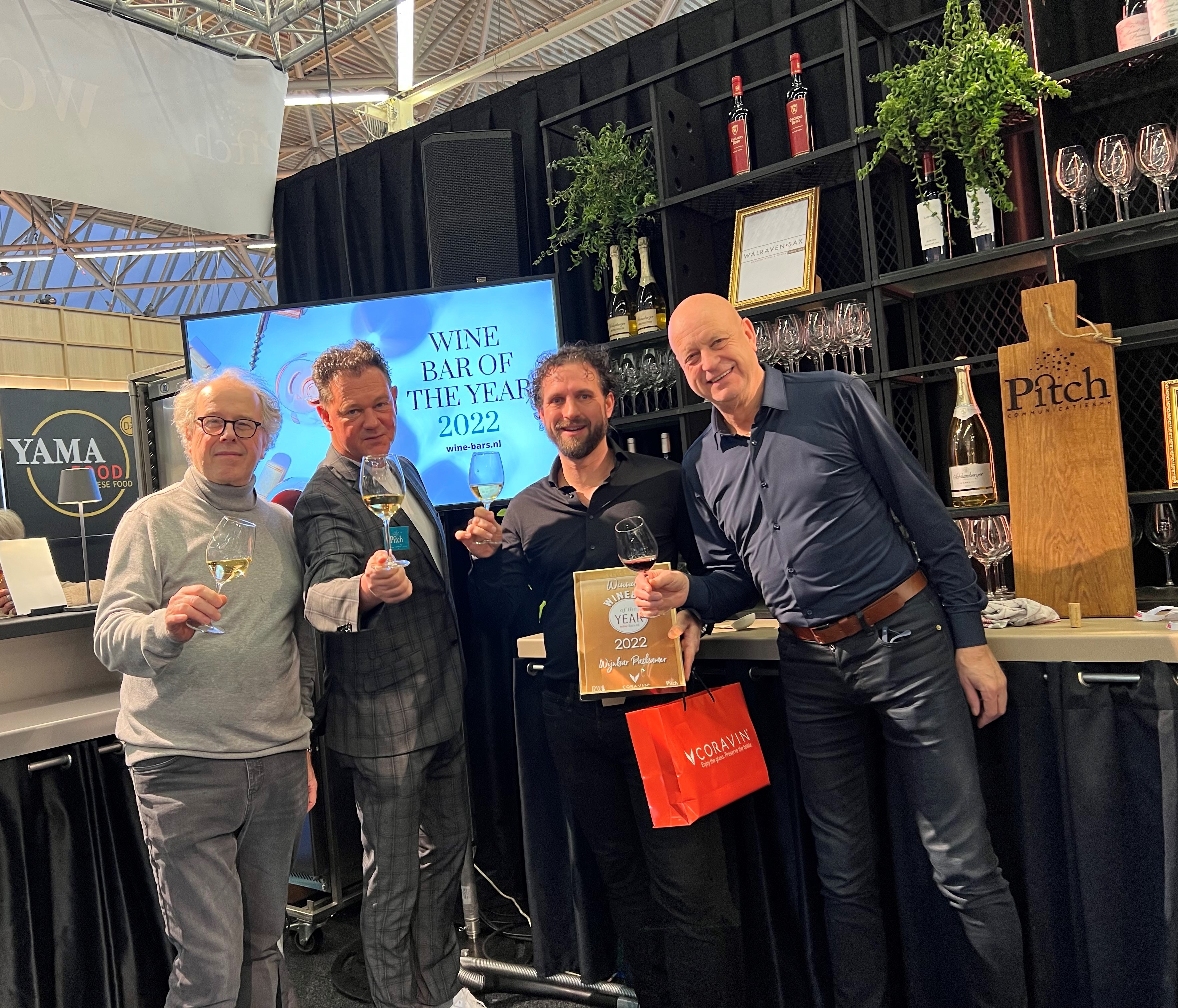 Wijnbar Paskamer bekroond tot ‘Wine Bar of the Year 2022’ – Dossier ...
