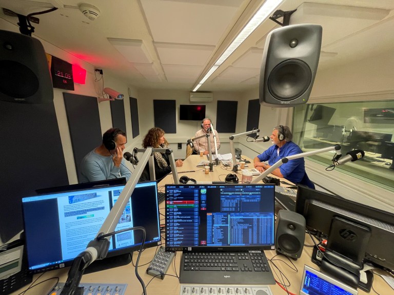 Bram Bakker, Cees Jansen, Els de Wit en Aryan van Beugen openhartig ...